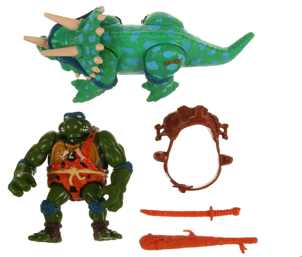 Teenage Mutant Ninja Turtles Cave-Turtle Leo and his Dingy Dino 1993 P