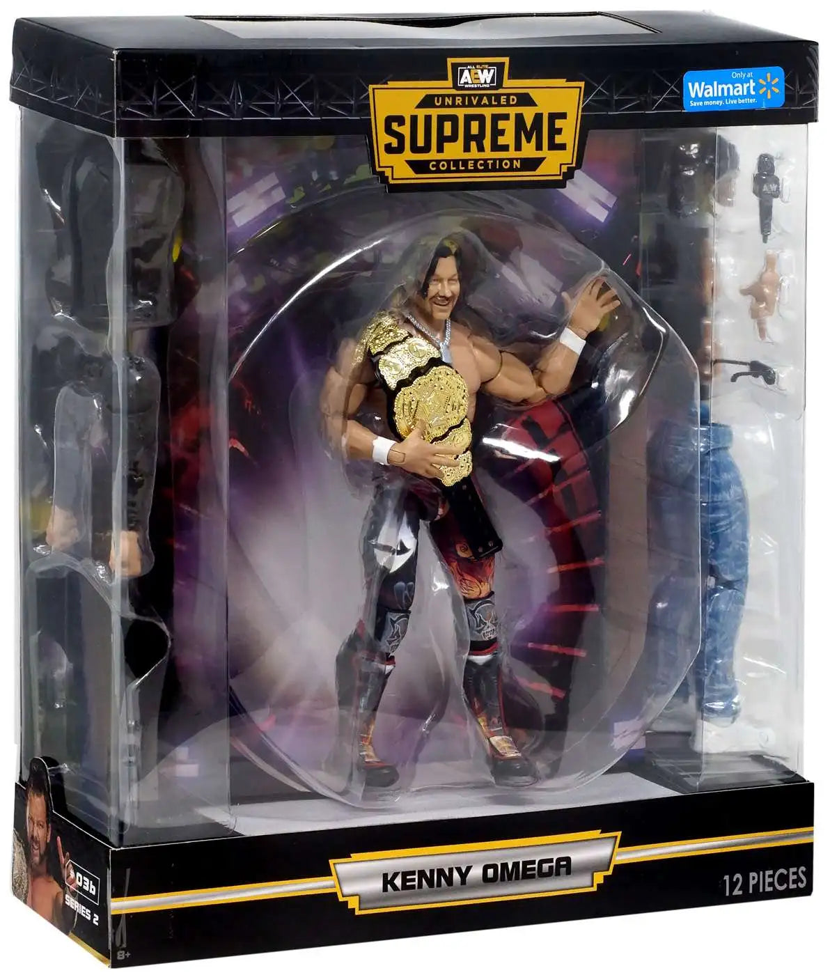 Jazwares AEW Supreme Collection Kenny Omega Series 2 #03b (Walmart Exc Jazwares AEW Supreme Collection Kenny Omega Series 2 #03b (Walmart Exc