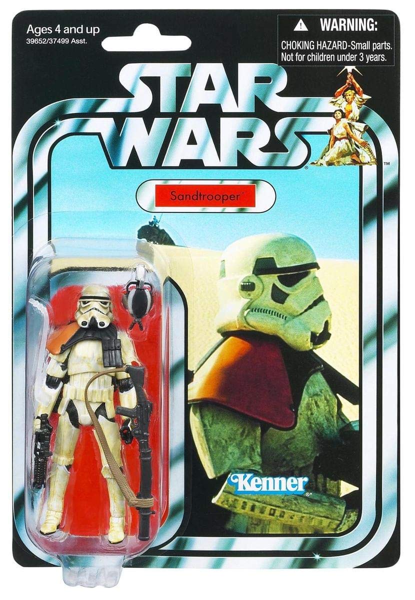 Hasbro Star Wars Vintage Collection VC112 Sandtrooper (Unpunched Card)