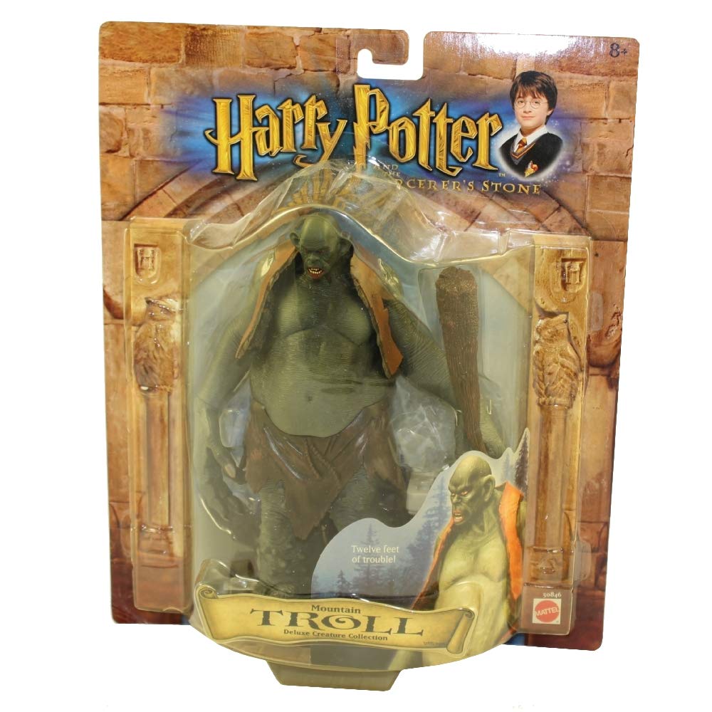 Mattel Harry Potter And The Sorcerers Stone Mountain Troll Deluxe Crea