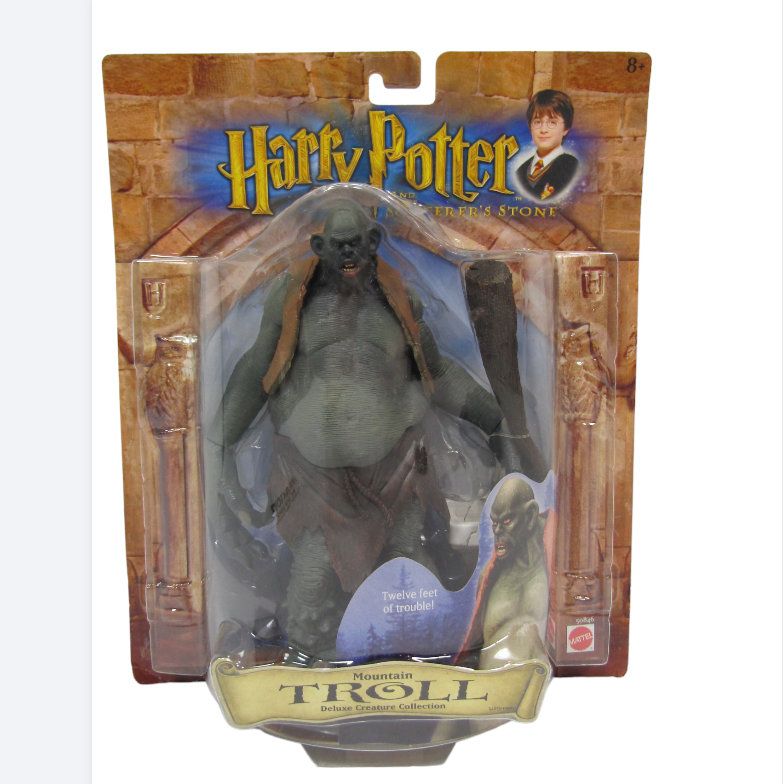 Harry Potter And The Sorcerer's Stone Deluxe Mountain Troll (Damaged B