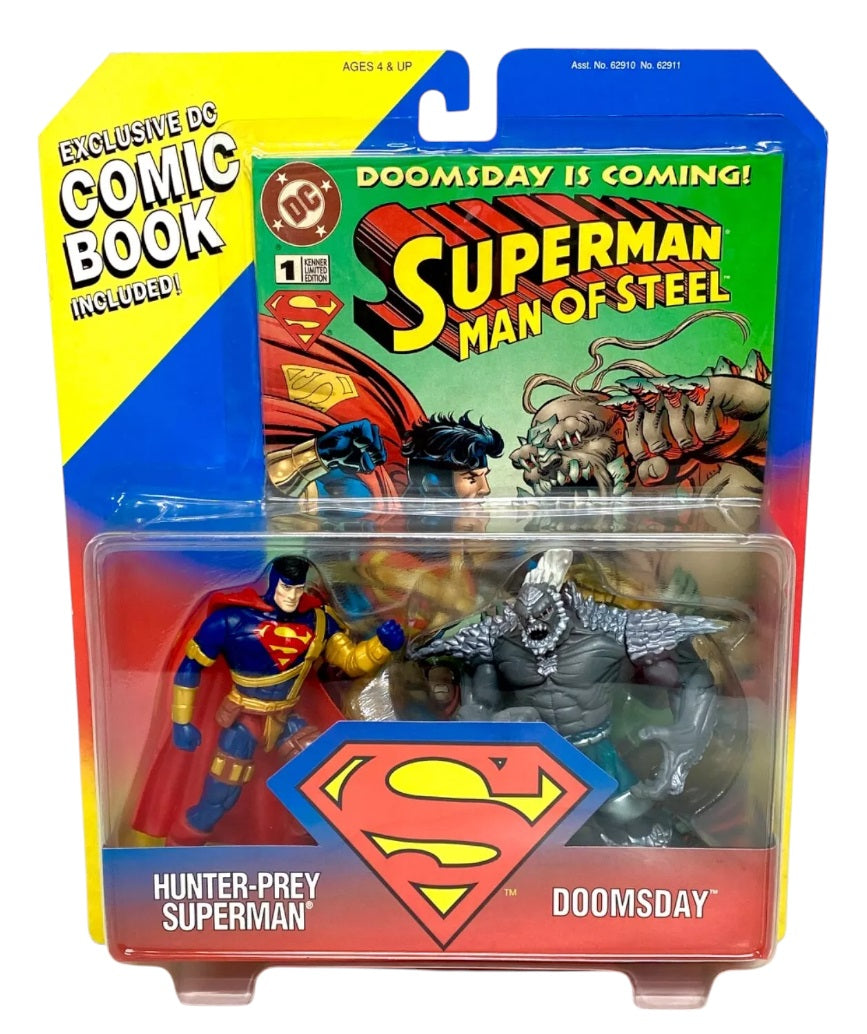 Superman Man of Steel Hunter-Prey Superman vs Doomsday Comic Pack, 199