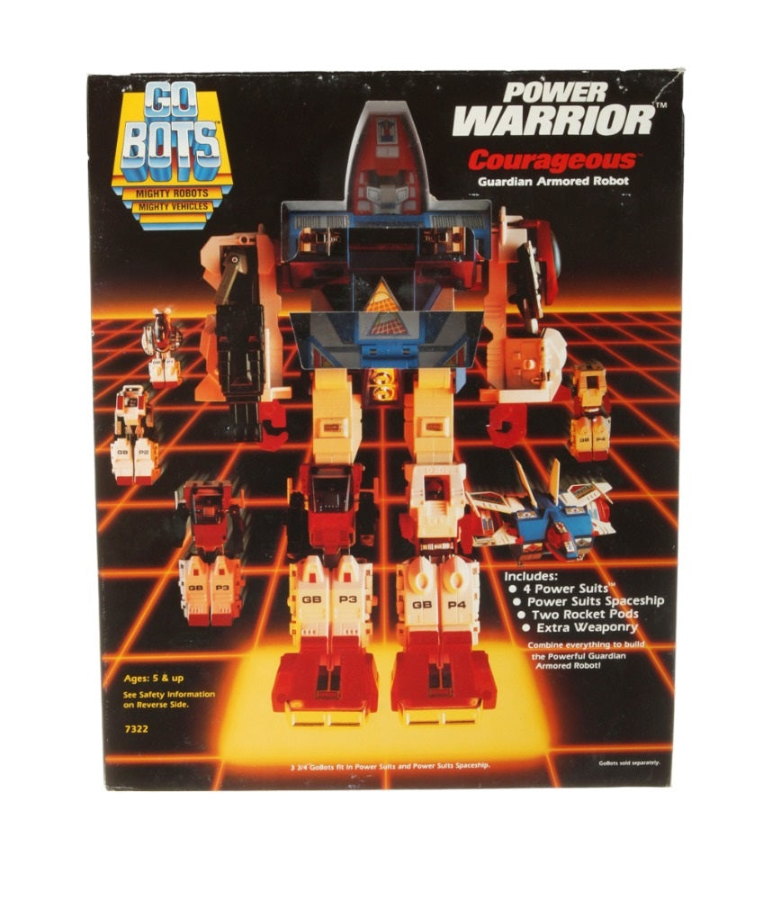 Tonka Go Bots Power Warrior Courageous (Boxed) (Complete)