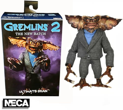 Ultimate Brain Gremlins 2, NECA, Open Box Complete, Damaged Box