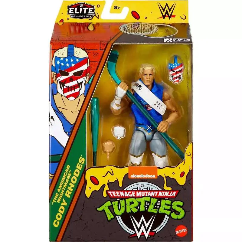 WWE Elite Teenage Mutant Ninja Turtles Cody Rhodes