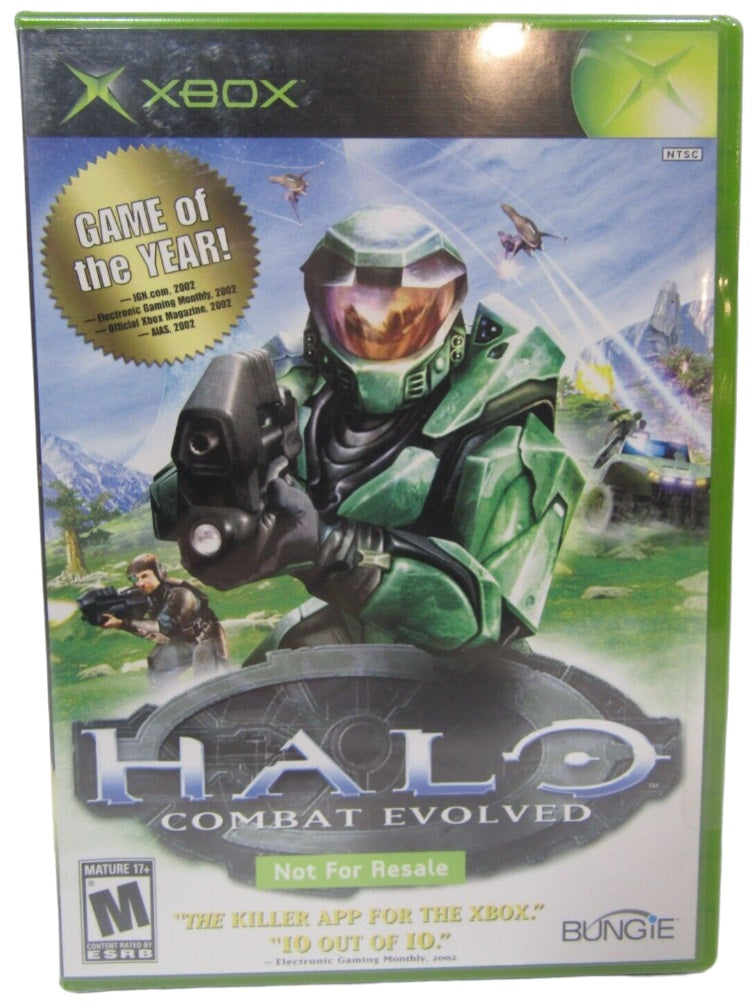 Xbox, Halo: Combat Evolved, Brand New Sealed
