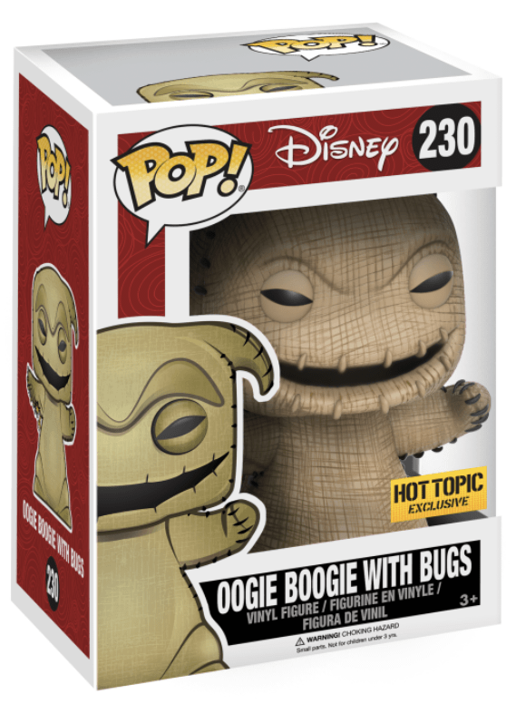 Funko POP! Disney 230 Oogie Boogie with Bugs (Hot Topic Exclusive)