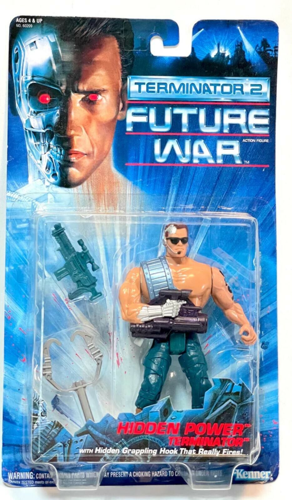 Terminator 2 Future War Hidden Power Terminator, Slightly Damaged Card
