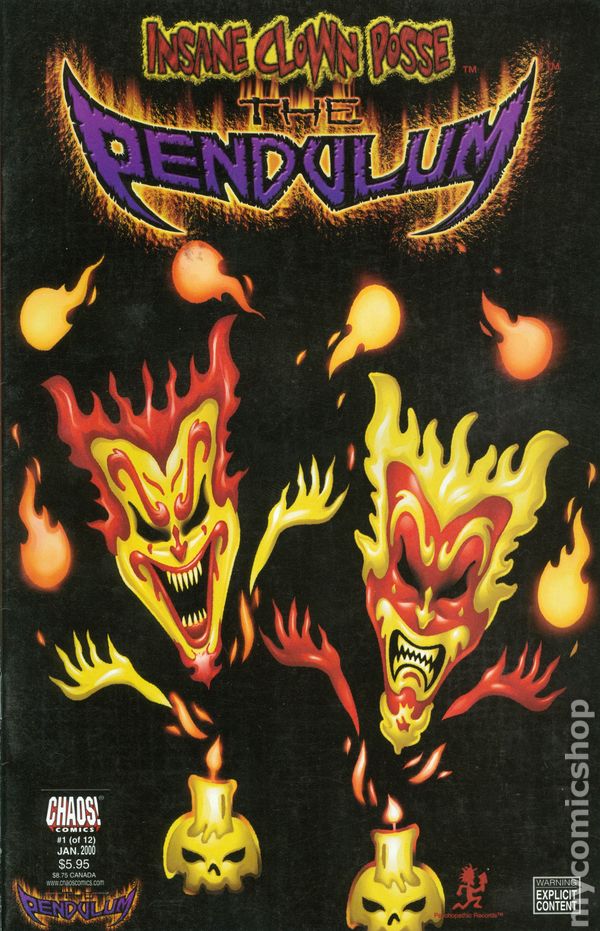 ICP Insane Clown Posse The Pendulum #1AU 2000 Chaos Comics