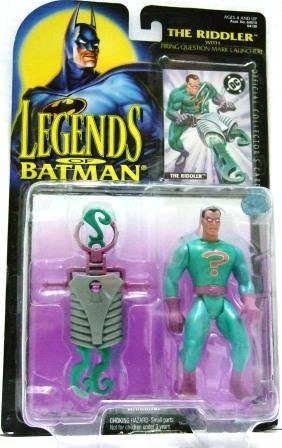 DC Comics Legends of Batman The Riddler With Firing Question Mark Laun