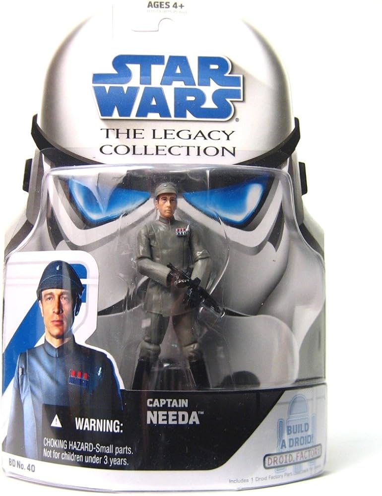 Star Wars The Legacy Collection Captain Needa