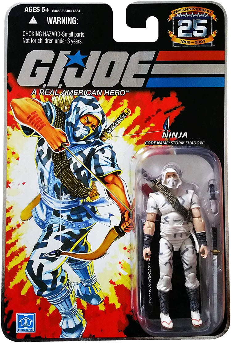 GI Joe v22 Storm Shadow, GI Joe 25th Anniversary Foil Card