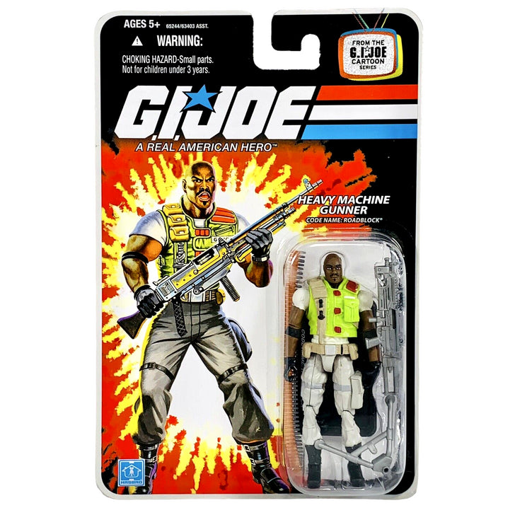 2007 GI Joe Heavy Machine Gunner Roadblock, Cartoon Series