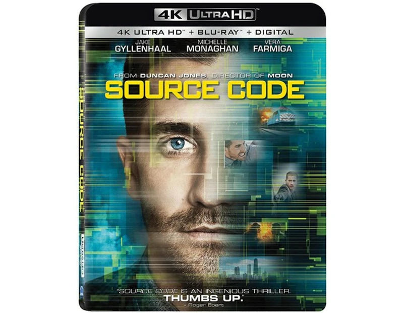 Source Code, 4K + Blu-Ray (NO DIGITAL)