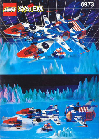 Deep Freeze Defender 6973 MANUAL ONLY Lego Space
