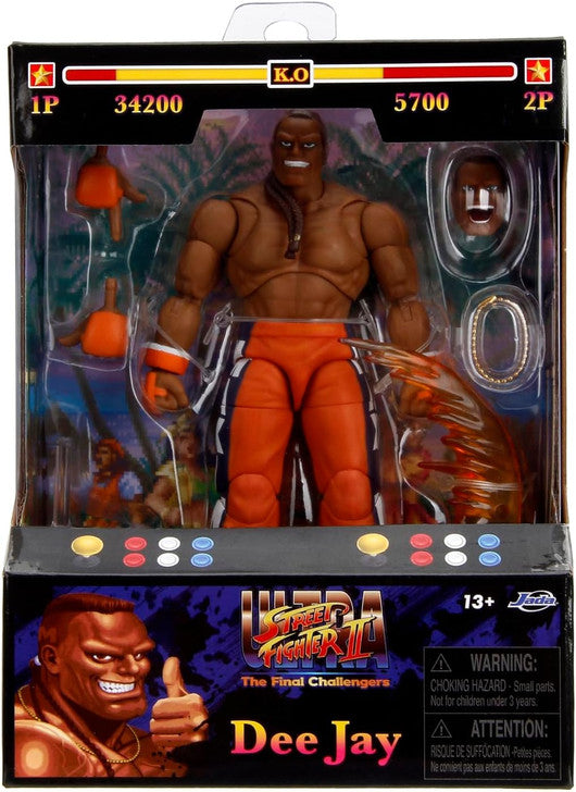 Jada Toys Capcom Ultra Street Fighter II Dee Jay