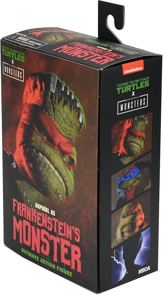 NECA TMNT Raphael as Frankenstein's Monster Ultimate Action Figure