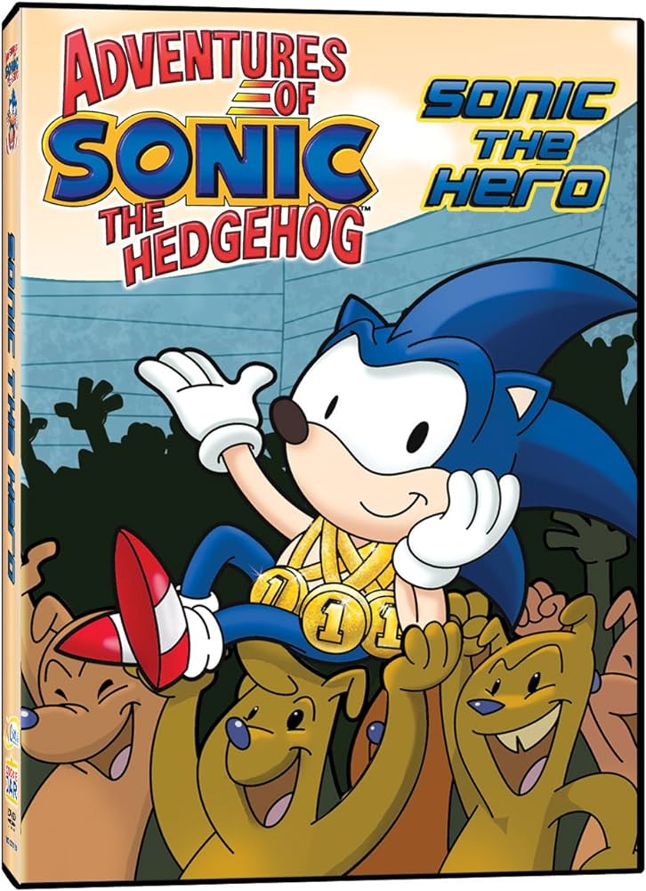 Adventures of Sonic the Hedgehog: Sonic the Hero (DVD) BRAND NEW SEALE