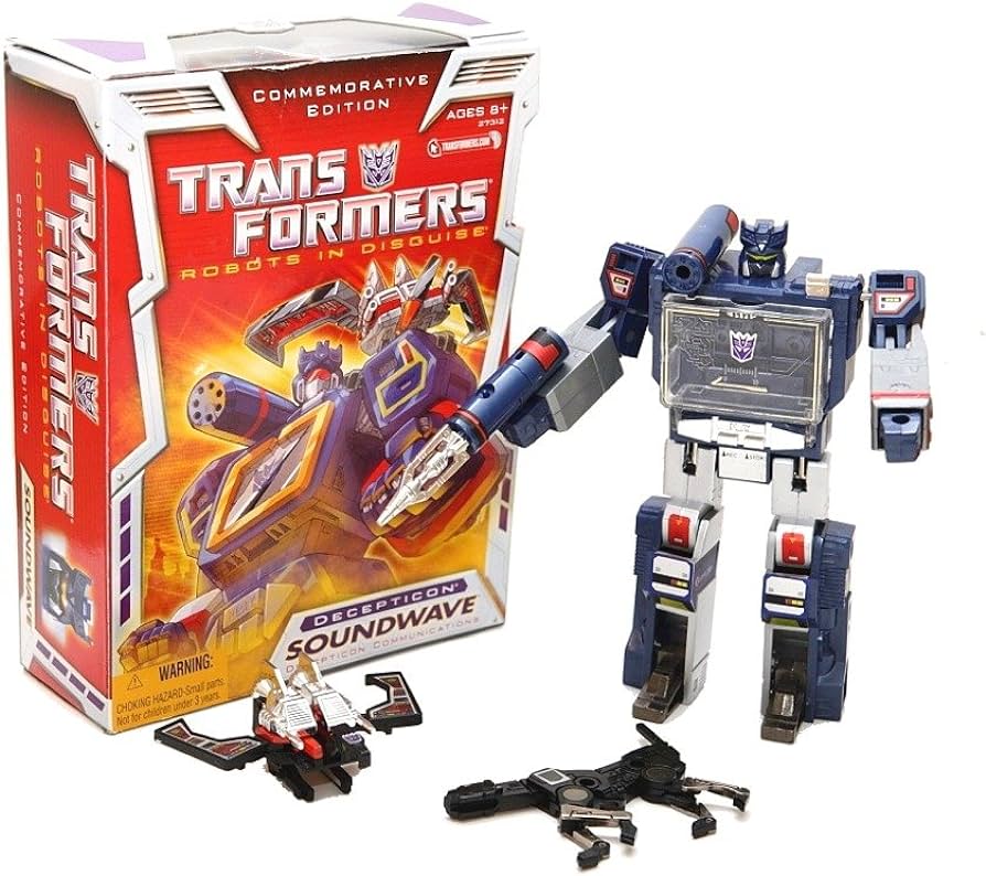 Hasbro Transformers Decepticon Soundwave Commemorative Edition