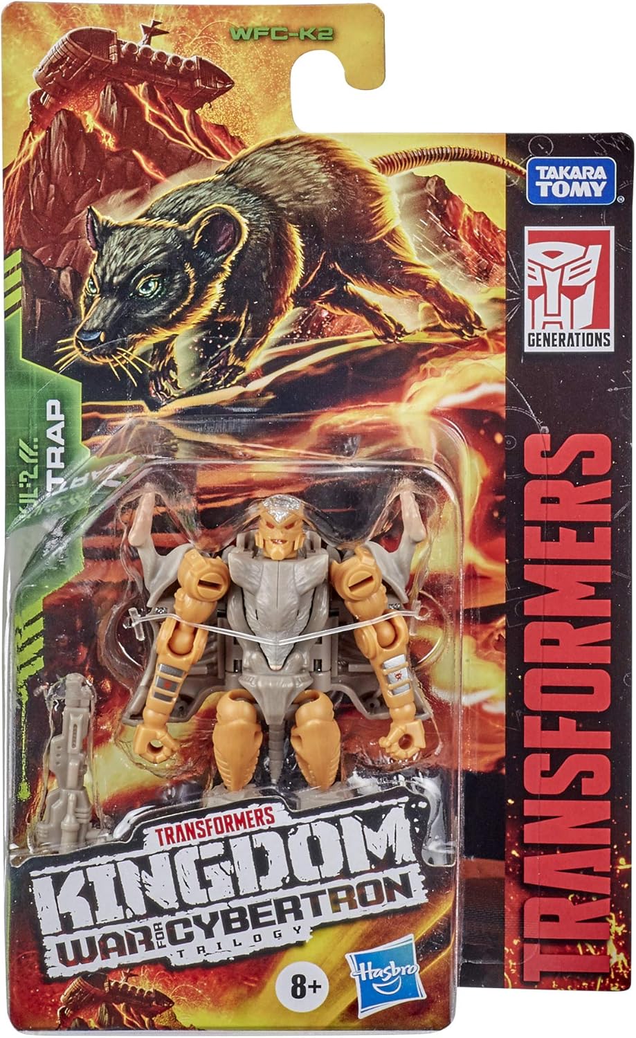 Transformers Kingdom War for Cybertron Rat Trap