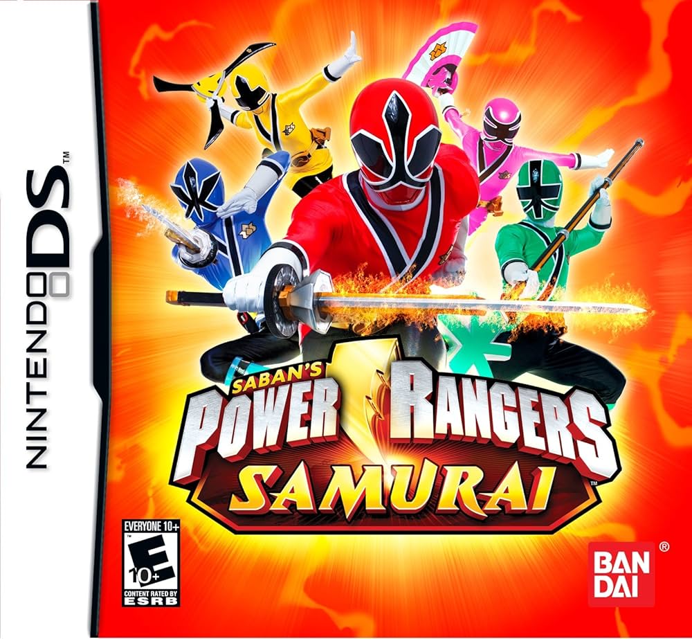 Nintendo DS Power Rangers Samurai, Missing Manual