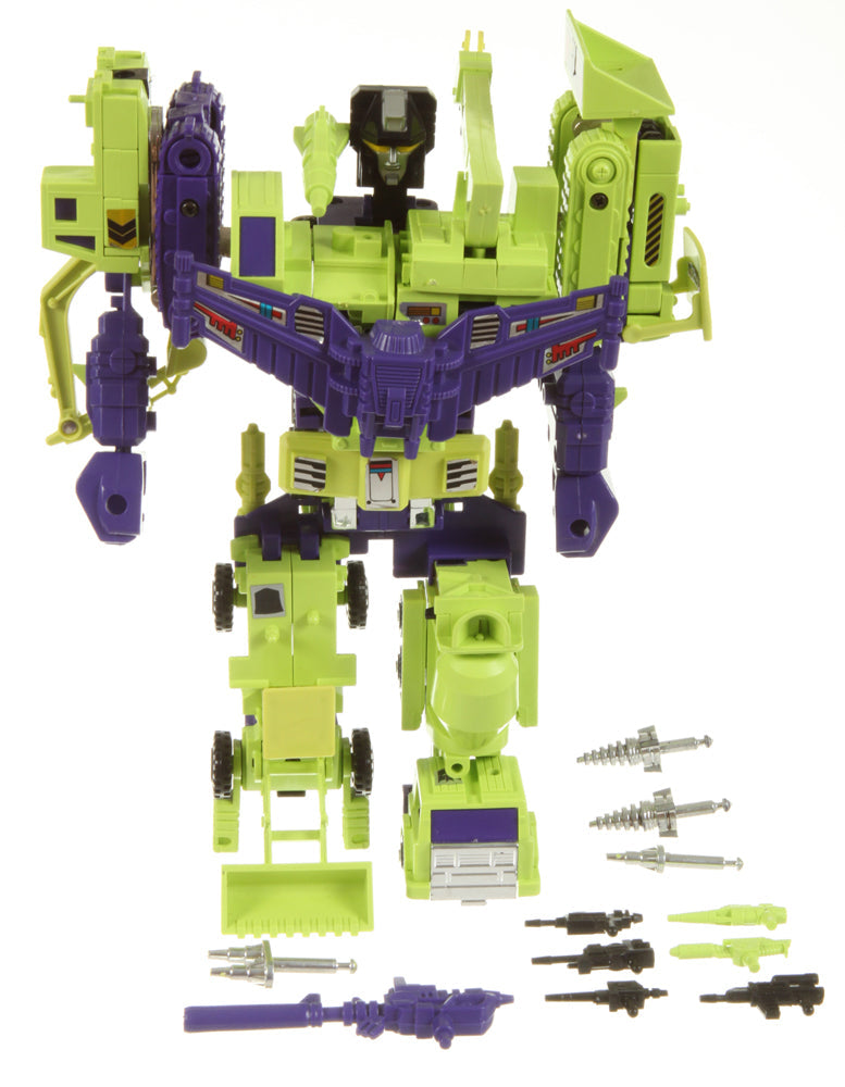 Transformers G1 Constructicons Devastator, Not Packaged Complete