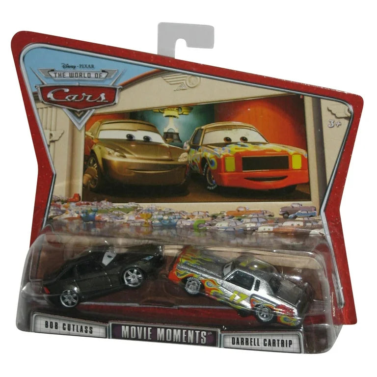 World of Cars Movie Moments Bob Cutlass Darrell Cartrip (Damaged Box)