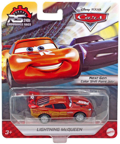 Disney Pixar Cars RS 24h Endurance Race Lightning McQueen Diecast Next