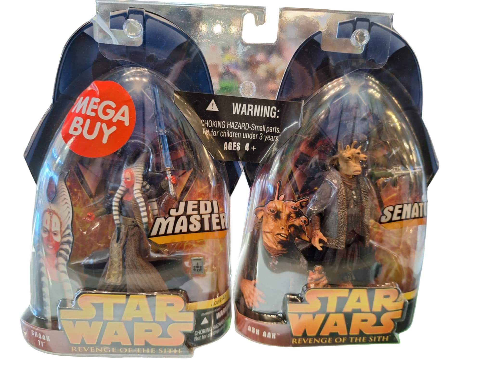 Shaak Ti & Ask Aak Star Wars Mega Buy 2 Pack Revenge of the Sith