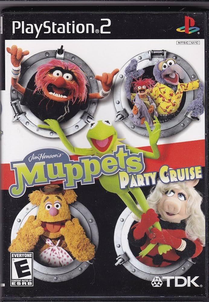 Playstation 2 Muppets Party Cruise
