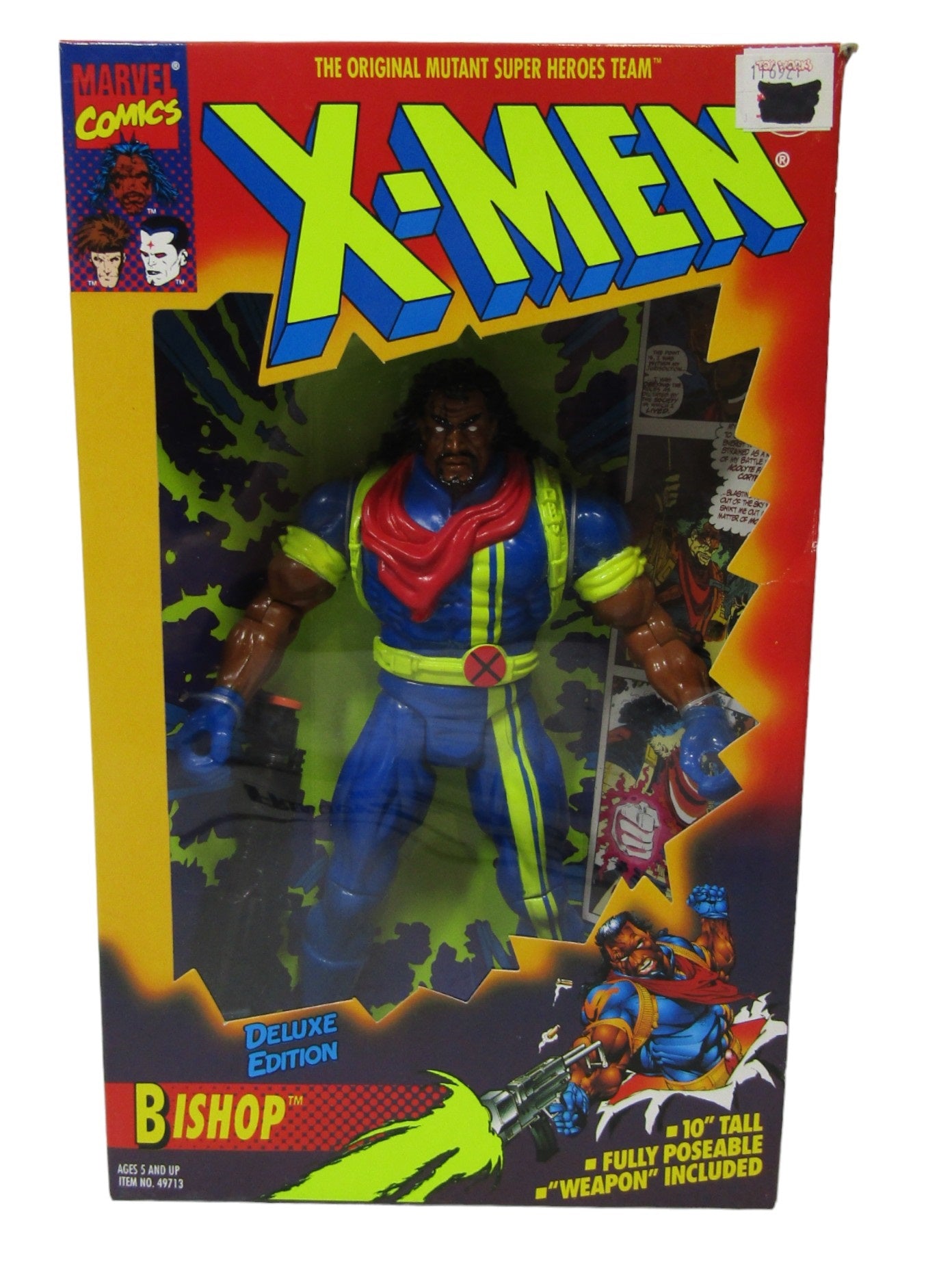 Marvel Comics X-Men Deluxe Edition Bishop 10" Figure Toybiz (Slight Bo