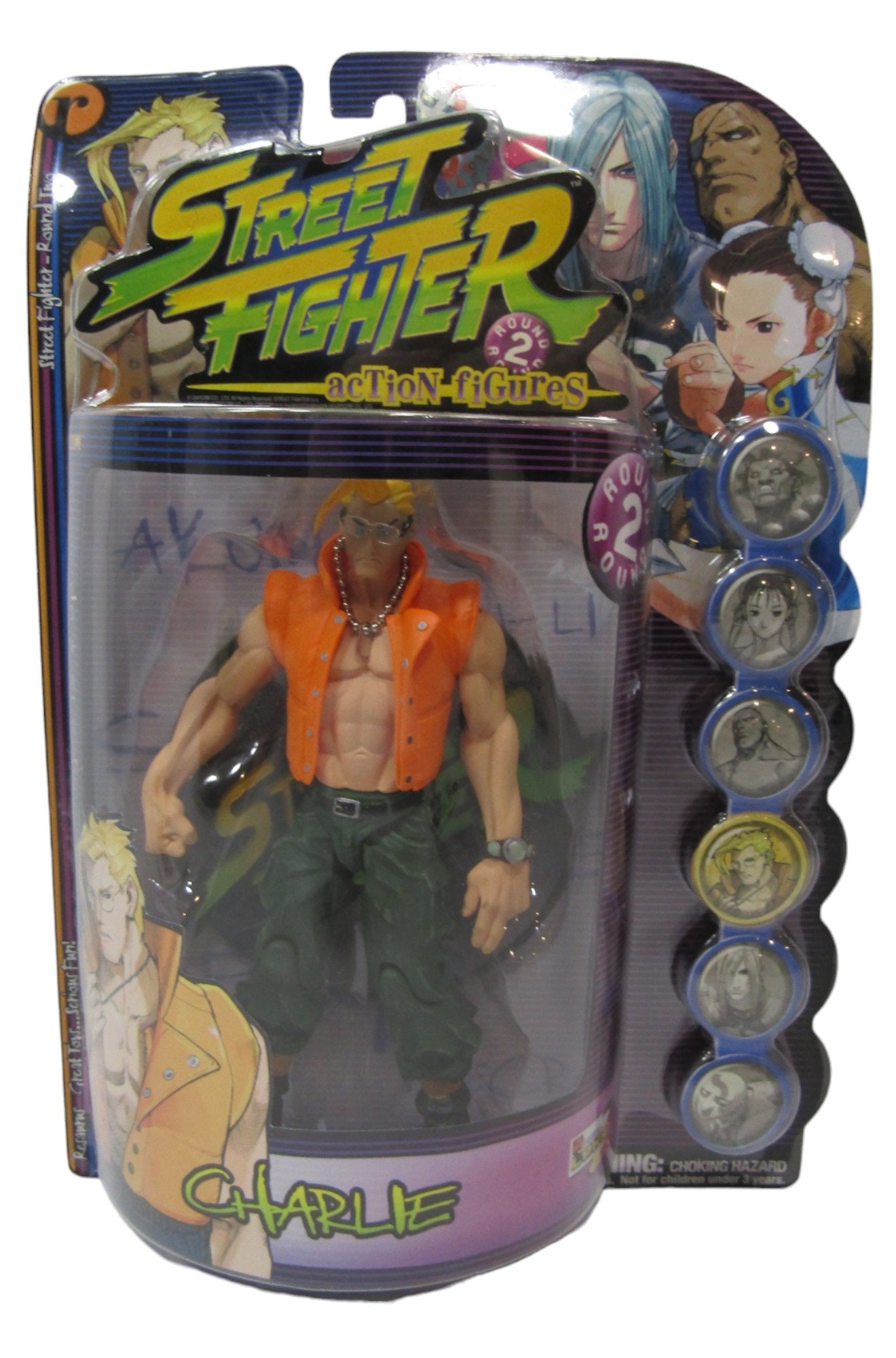 Resaurus Street Fighter Round 2 Charlie