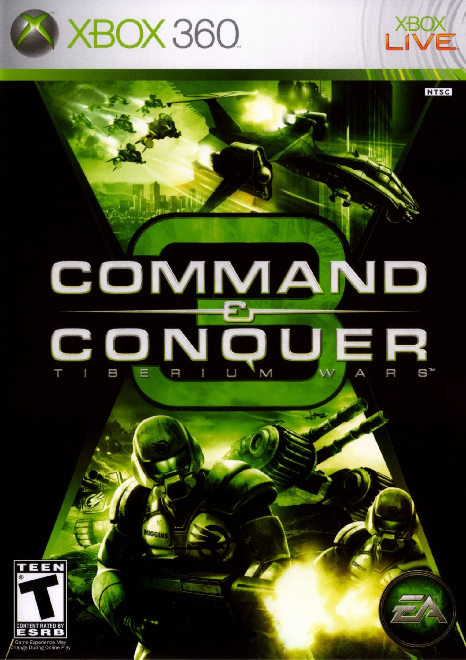 Xbox 360 Command and Conquer 3 Tiberium Wars