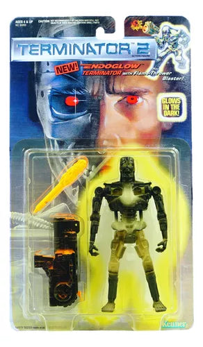 Endoglow Terminator 2 with Flame-Thrower Blaster 1991 Kenner