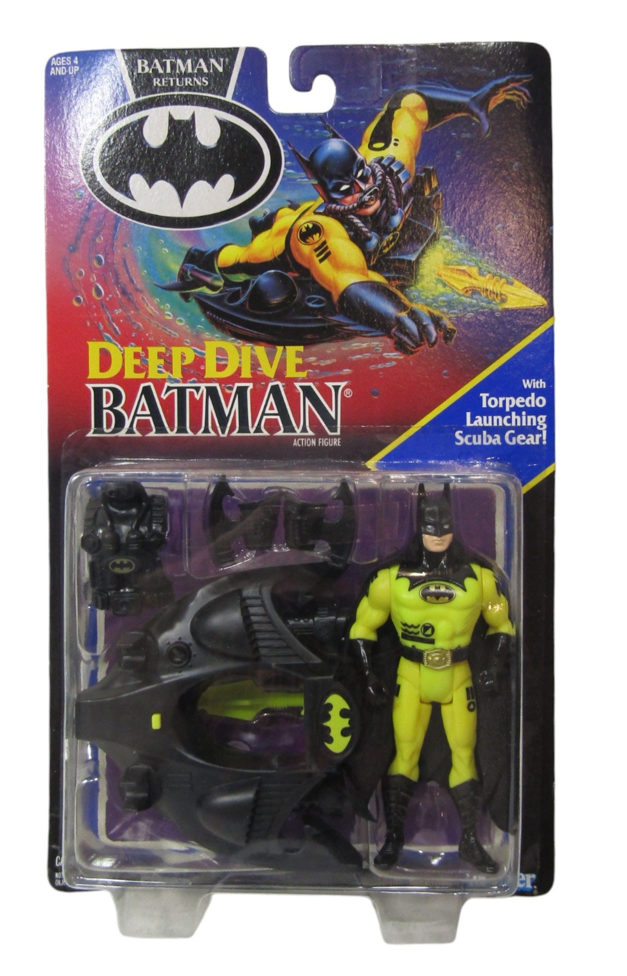 1991 Kenner Batman Returns Deep Dive Batman