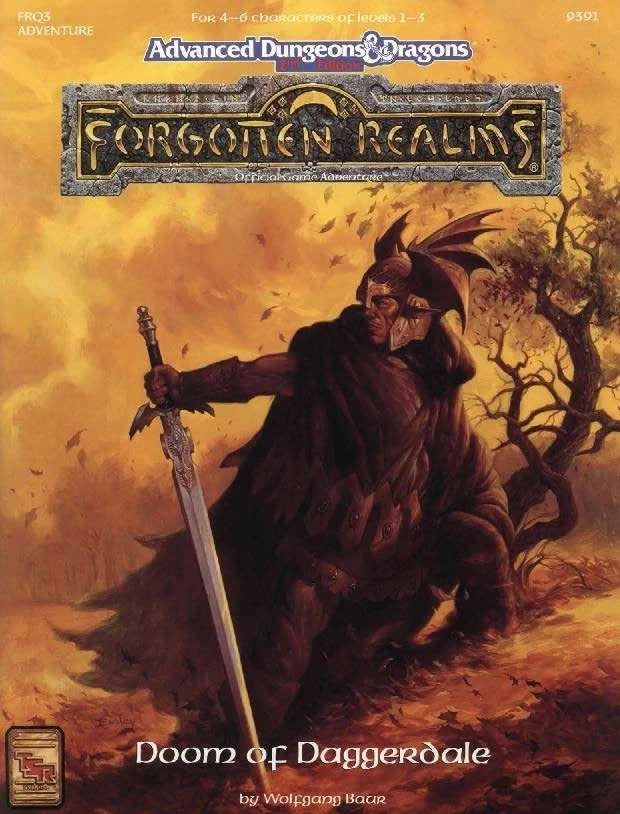 Advanced Dungeons & Dragons Forgotten Realms Doom of Daggerdale