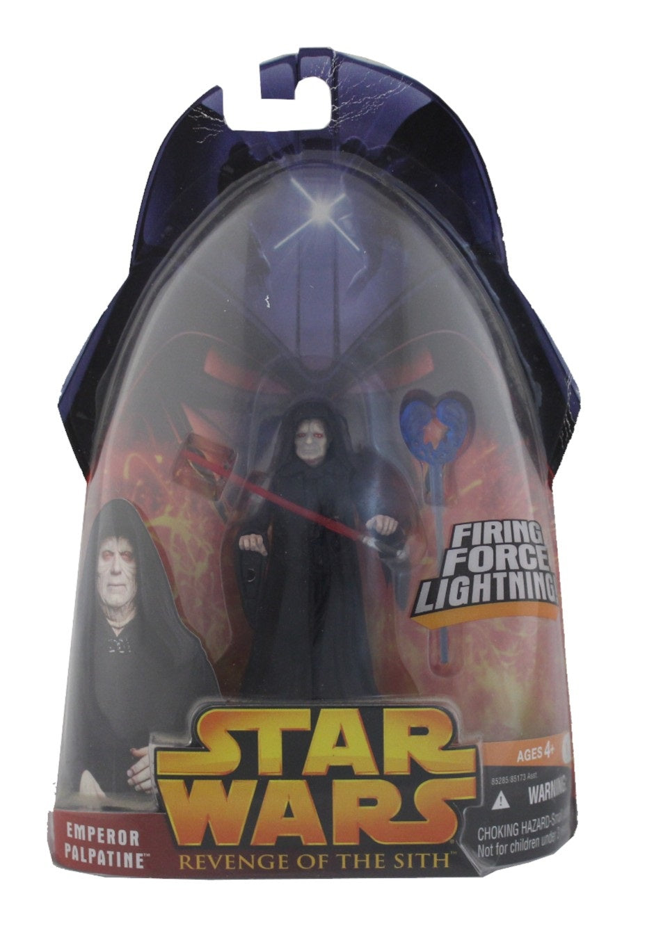 Hasbro Star Wars Revenge Of The Sith Firing Force Lightning Emperor Pa