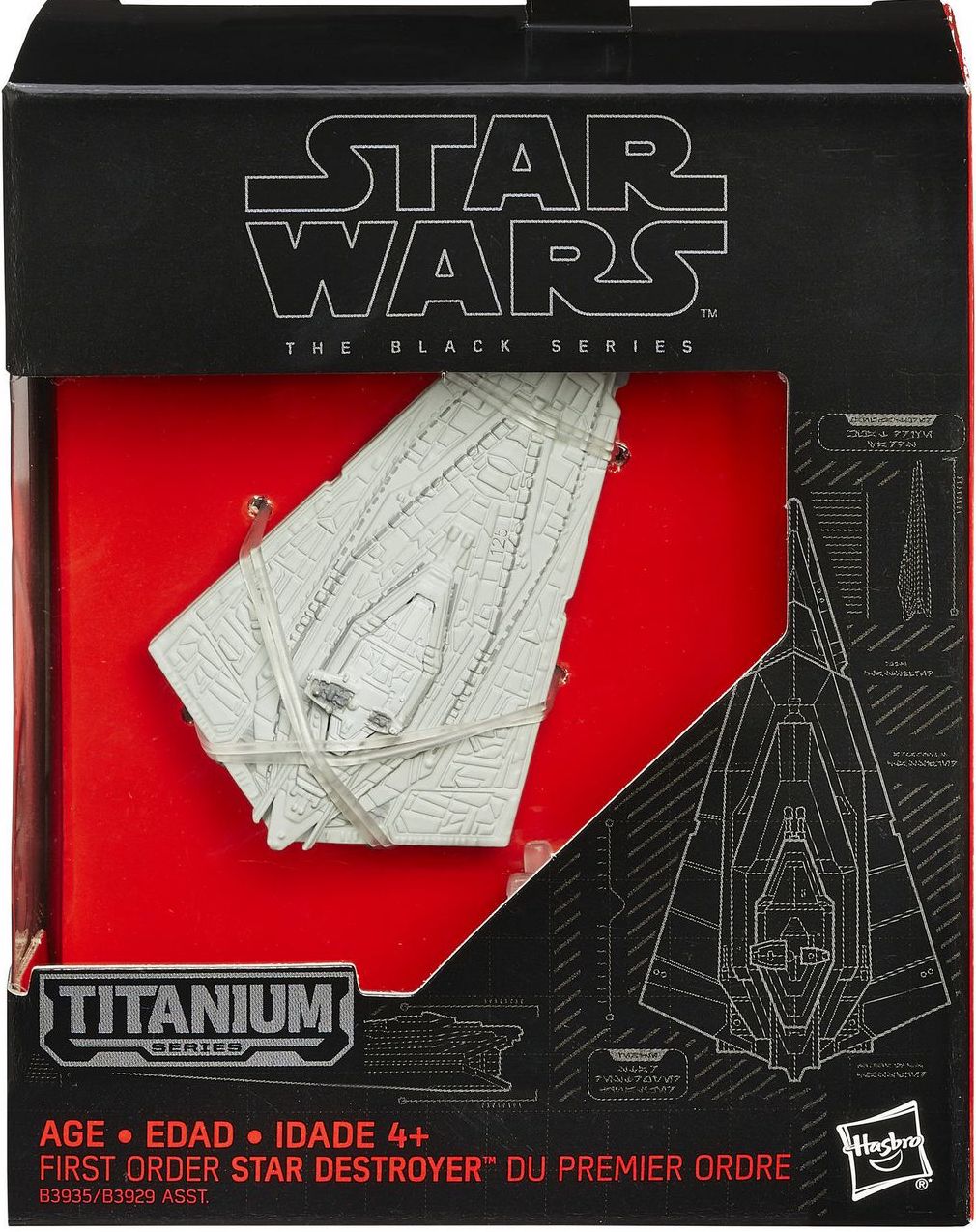 Star Wars The Black Series Titanium First Order Star Destroyer 06