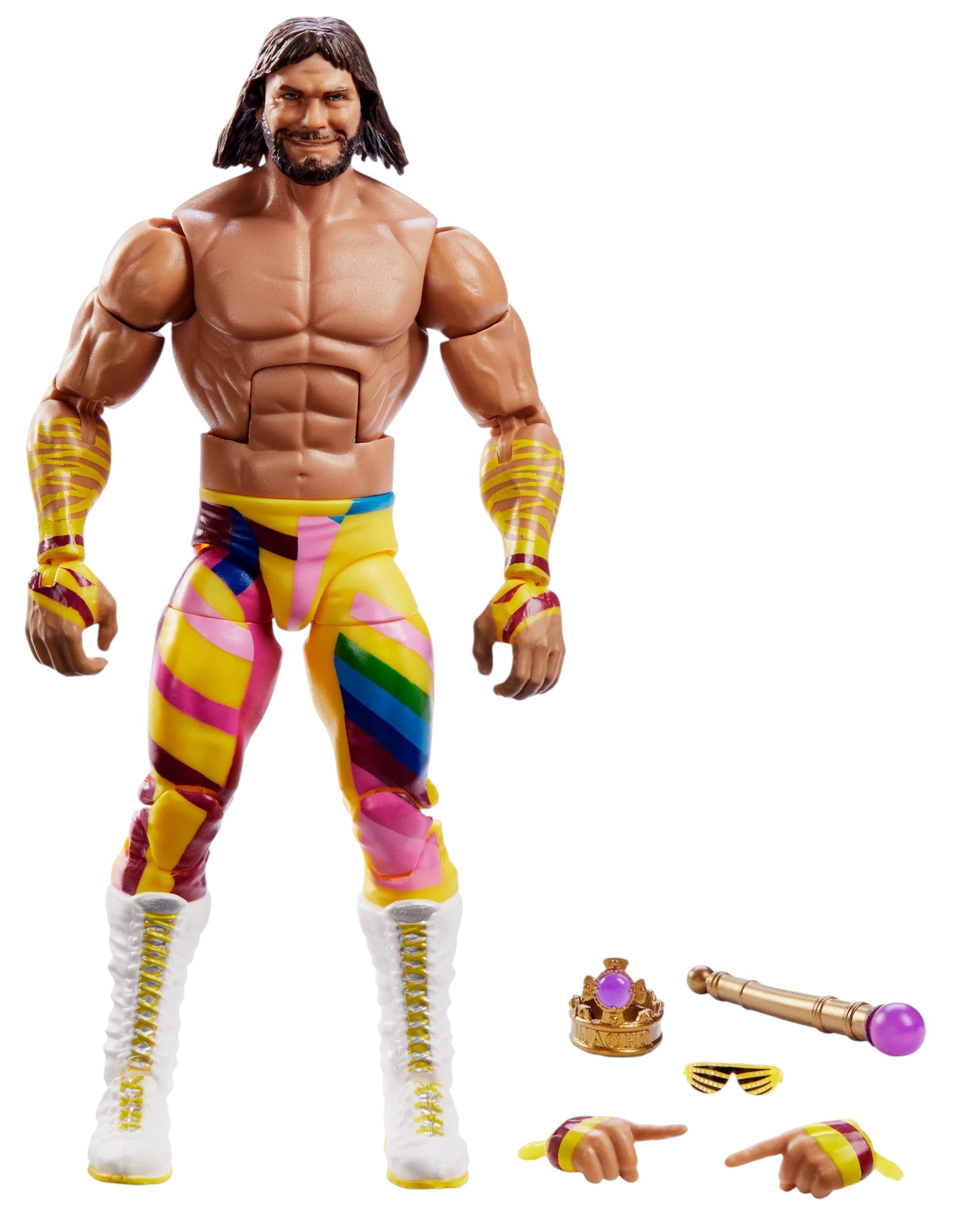 WWE Elite Wrestlemania 39 Macho King Randy Savage (Not Packaged, Compl