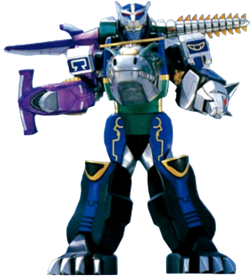 Power Rangers Wild Force Predazord (Not Packaged, Complete) (From Adve