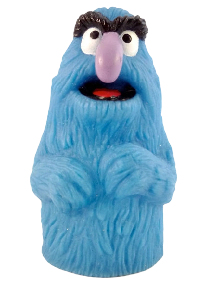 Sesame Street Henry Monster Finger Puppet, Not Packaged