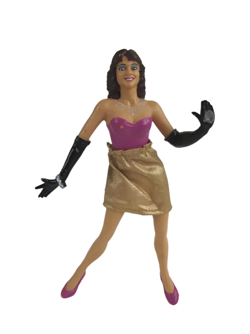 LJN WWF Wrestling Superstars Miss Elizabeth (Not Packaged, W/ Gold Ski