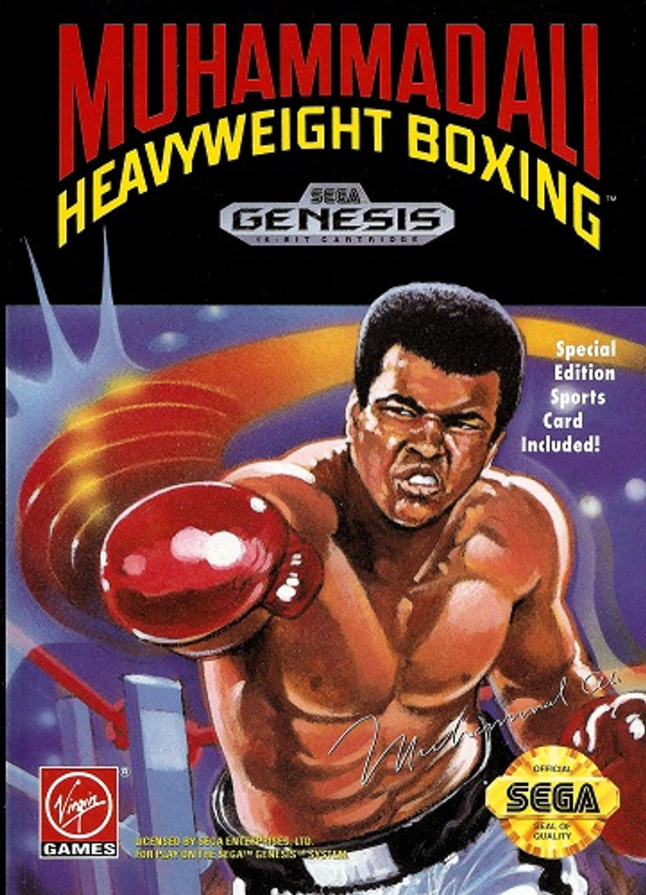 Sega Genesis Muhammad Ali Boxing, Boxed no Instructions