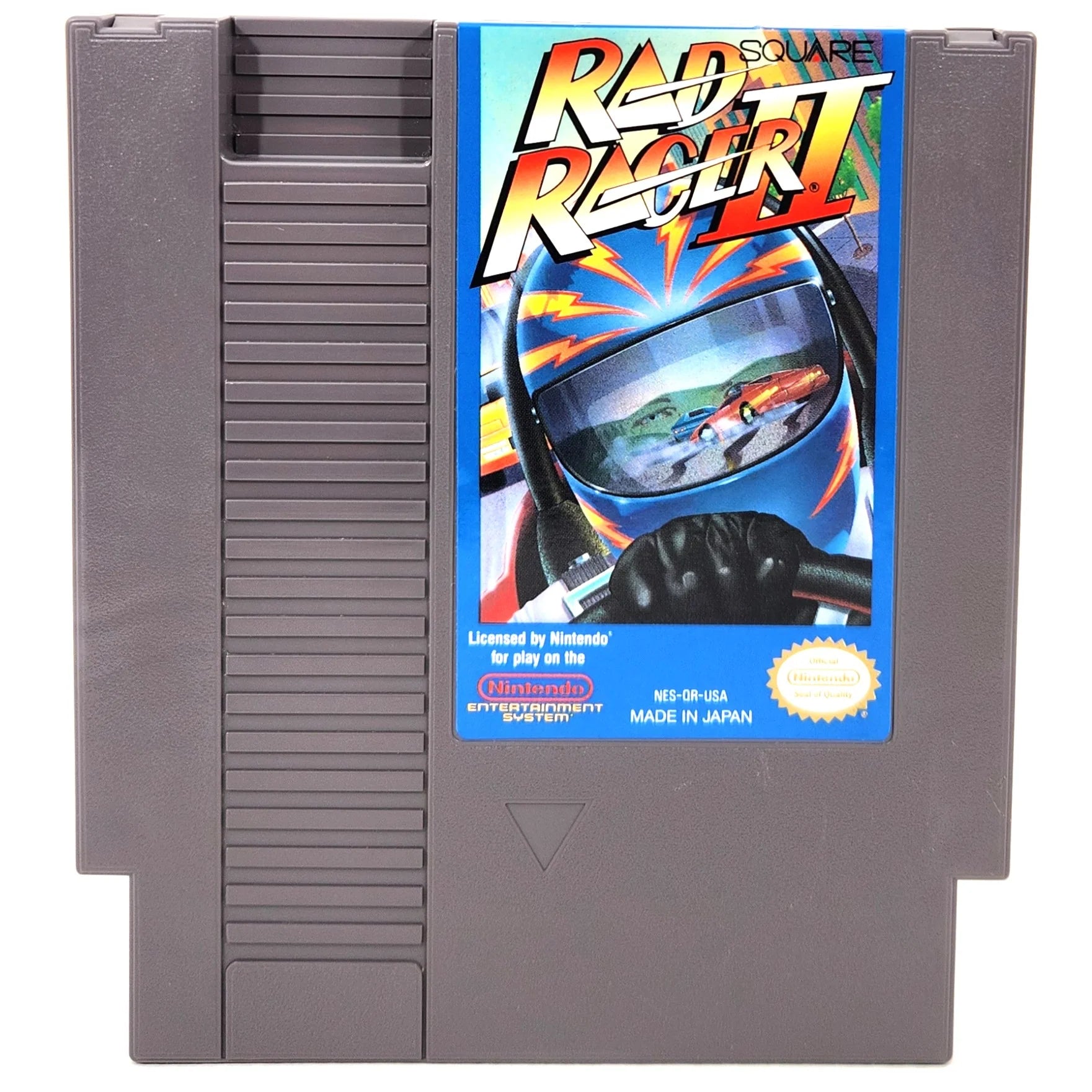 NES Rad Racer II (Not Packaged, Cartridge Only/Damaged Label)