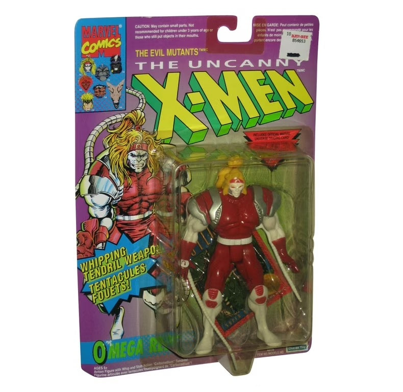 1993 Omega Red X-Men Toy Biz (Damaged Card)