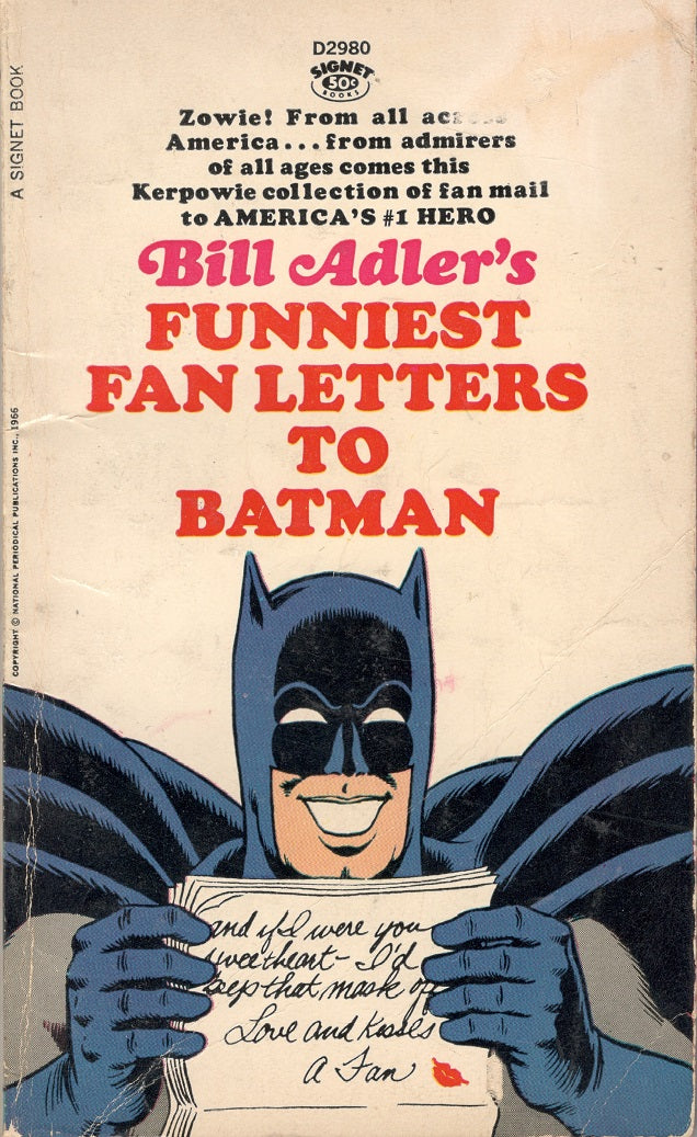 Bill Adler's Funniest Fan Letters to Batman Book