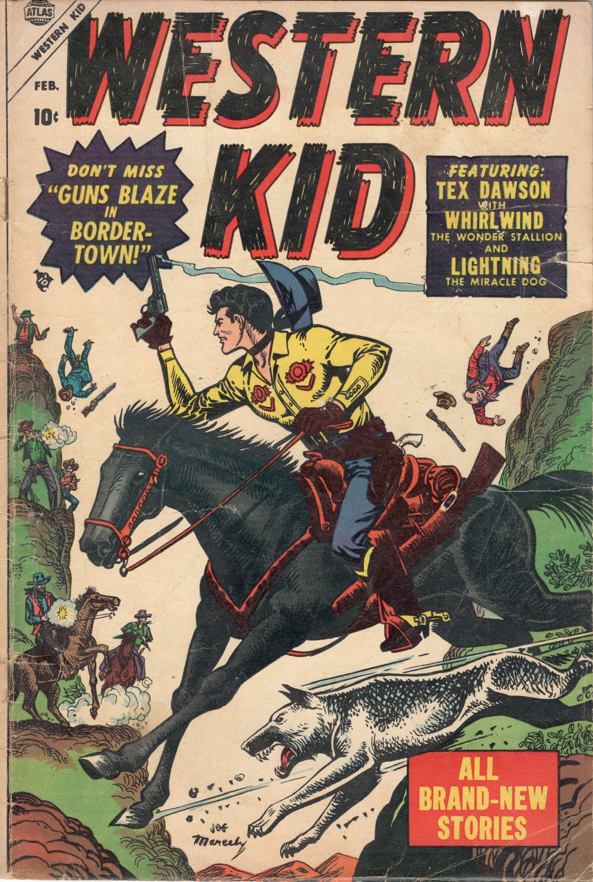 Western Kid #2, 1955 Atlas Comics