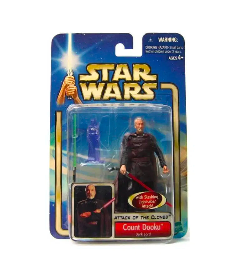 Star Wars Count Dooku Dark Lord Attack of the Clones Slight (Box Damag