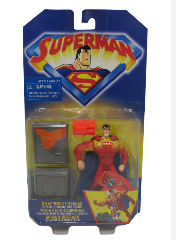 X-Ray Vision Superman Action Figure Kenner 1998