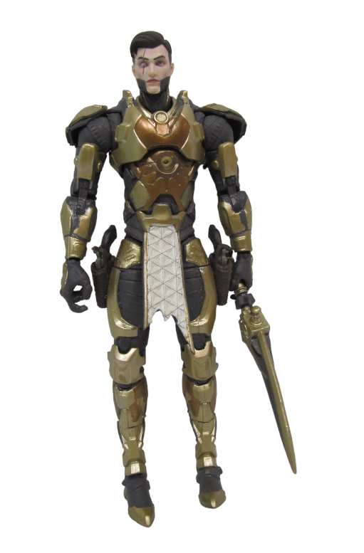 Fortnite Midas Rex Not Packaged Missing Back Bling & Extra Head